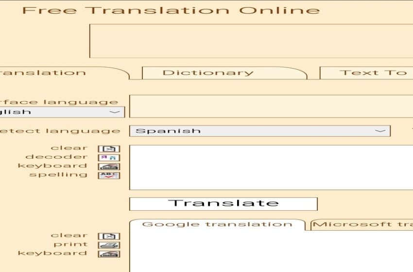 موقع Free online translator للترجمة لأى لغة أنت تبيها - نستفيد السعودية